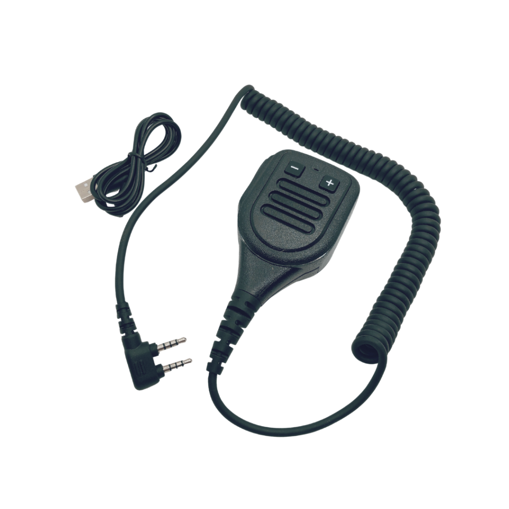 Powered Remote Speaker Microphone (incl. Micro USB Cable) – RF Audio ...